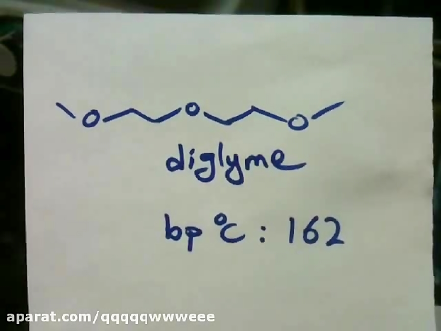 High vacuum distillation of Diglyme (Diethylene glycol dimethyl ether)