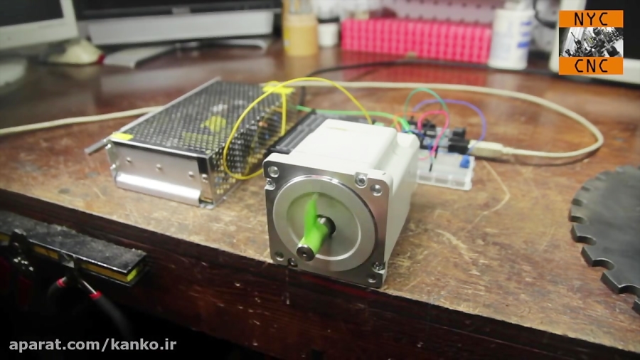 Use Arduino to Control a Large Stepper Motor! Part 1