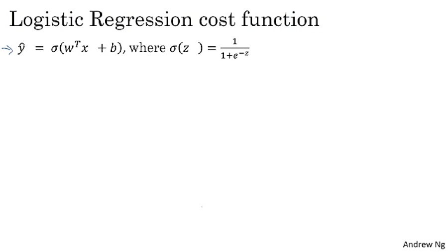 7- Logistic Regression Cost Function