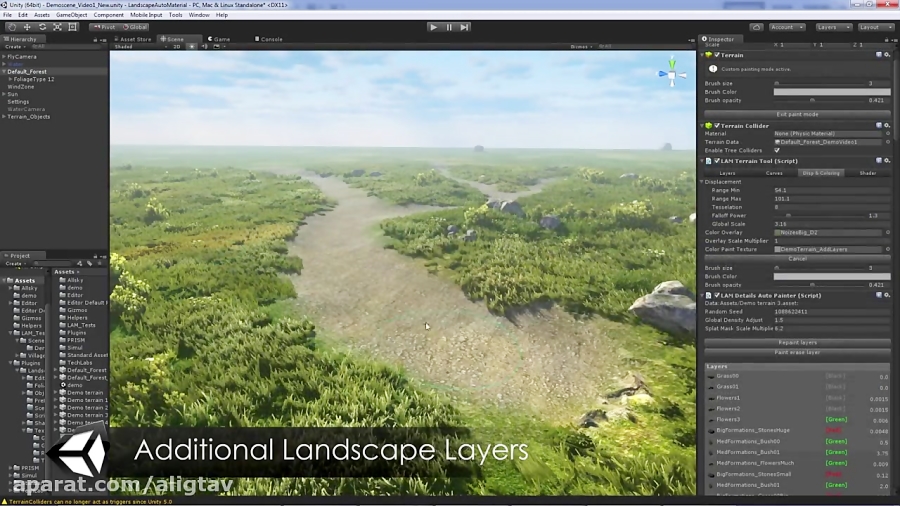 Unity Pack: Landscape Auto Material