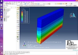 ABAQUS tutorial - Fluid Structure Interaction