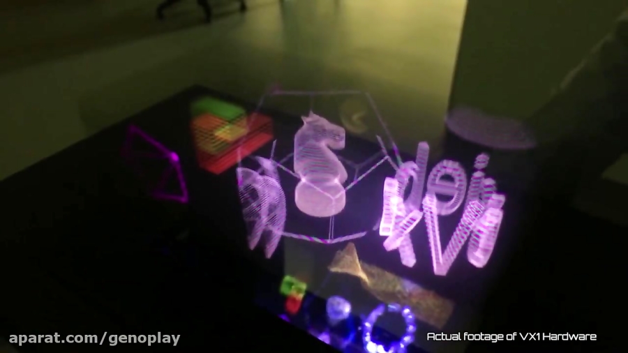 The world's first 3D Volumetric Display - Voxiebox VX1