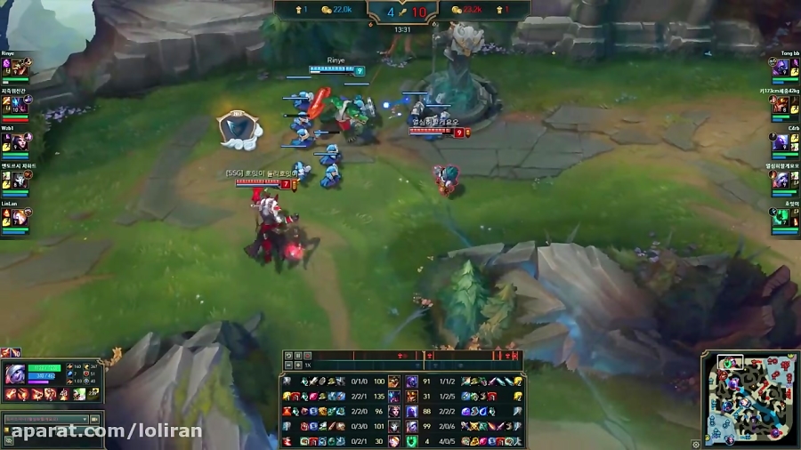 KT Score - Tristana vs Jhin - KR LOL Highlights | 스코어 트리스타나