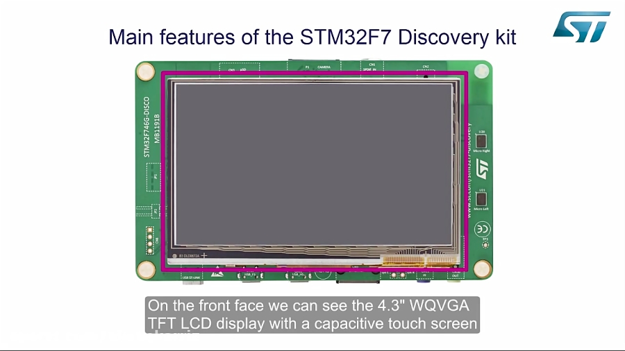Getting started with STM32F746 discovery kit