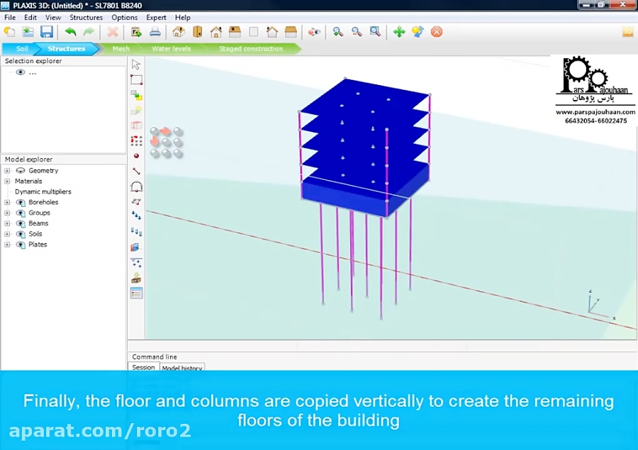 Plaxis Tutorial - Dynamic analysis of pile driving clos Plaxis Tutorial - Dynamic analysis of pile driving clos