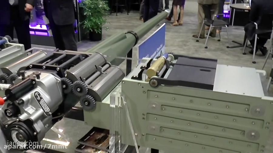 AUSA 2017: Orbital ATK XM813 Bushmaster Chain Gun
