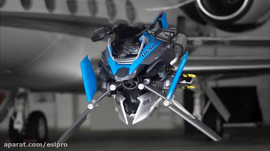 BMW Flying Motorcycle Concept | Hover Bike