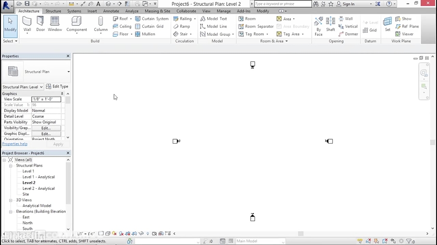 Revit 2017: Essential Training for Structure | Linking architecture
