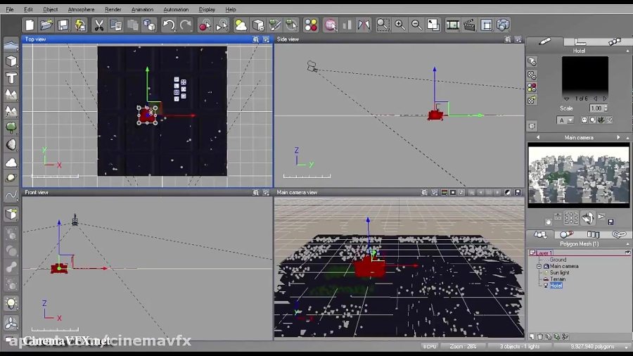 آموزش ساخت شهر در Vue xStream _ سجادجهانگیری