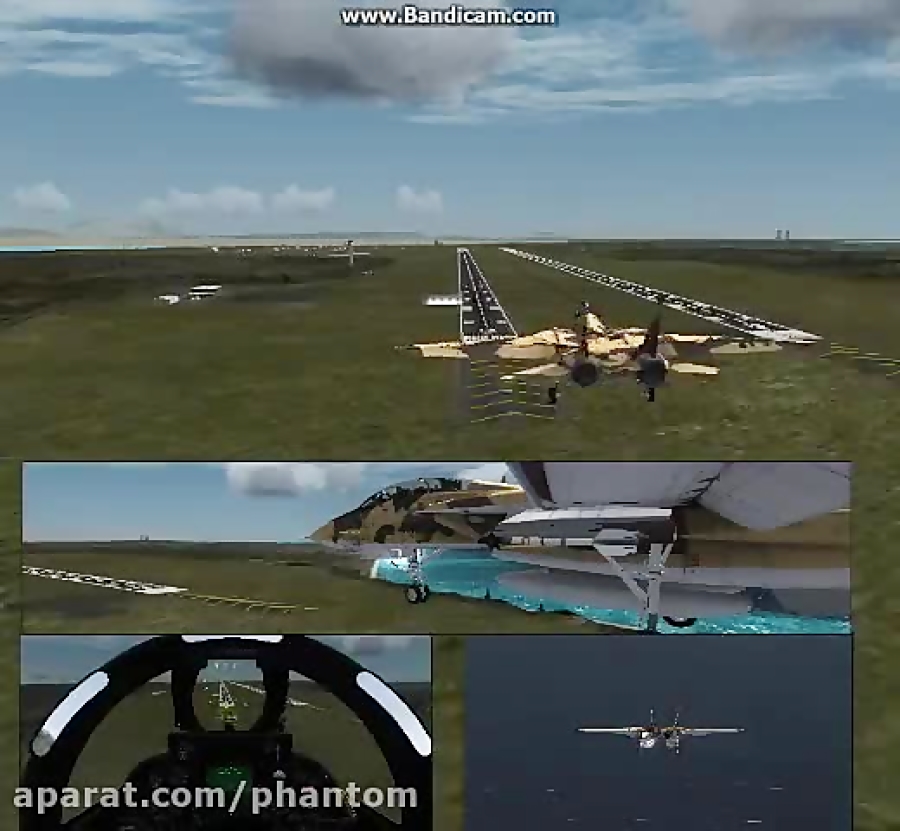 F-14 Landing on FSX