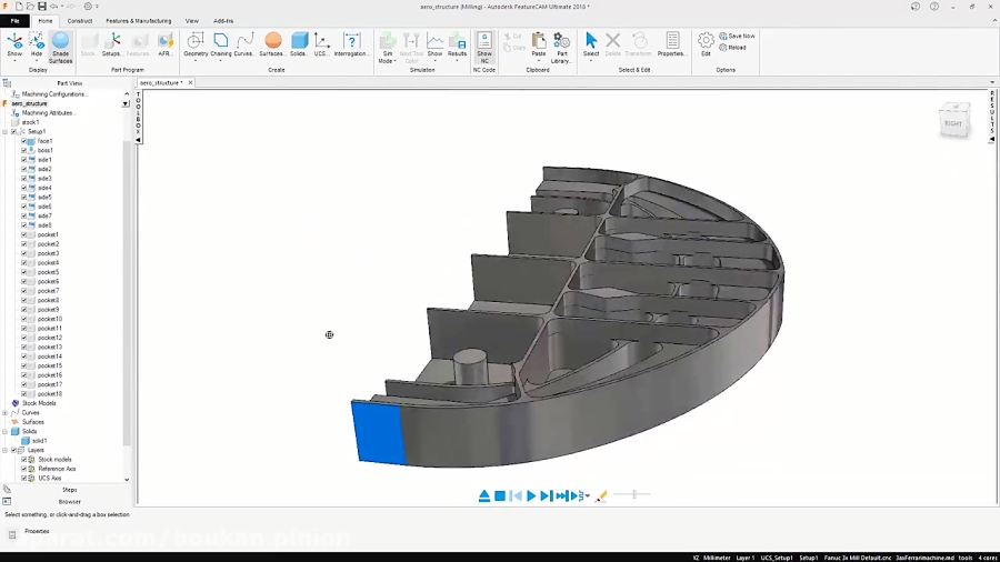 FeatureCAM Getting Started - Tutorial - Interactively Identify Features from 3D CAD Models