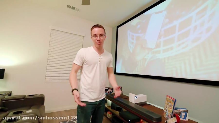 My 120" Mega Gaming Setup!