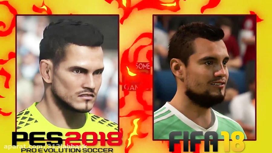 FIFA 18 vs PES 2018 Face Comparison: Argentina