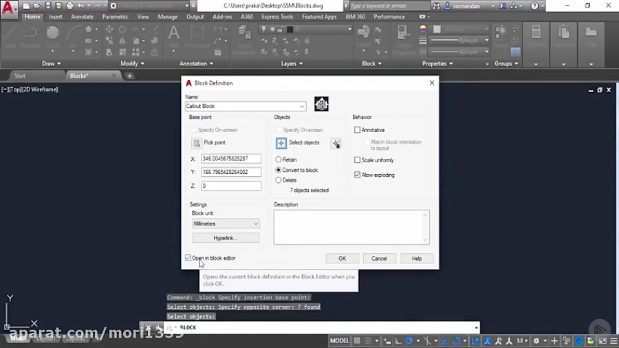 11 Label and Callout blocks Adding Dynamic Features to Callout Block