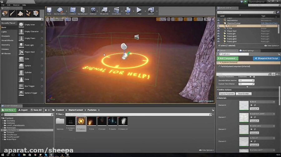Finishing The Fire Sequence - #33 Creating A Survival Horror (Unreal Engine 4)