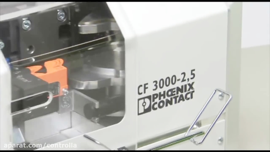 CF-3000 automatic ferrule and wire crimping machine - Phoenix Contact
