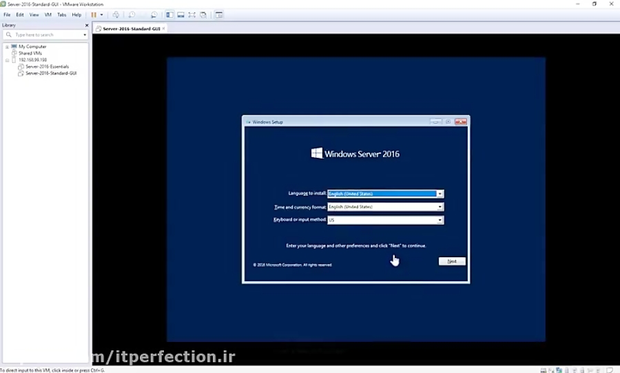 MCSA 1 Insalling Server 2016 Standard Core