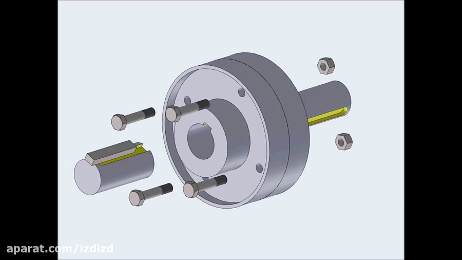 Flanged Coupling Animation