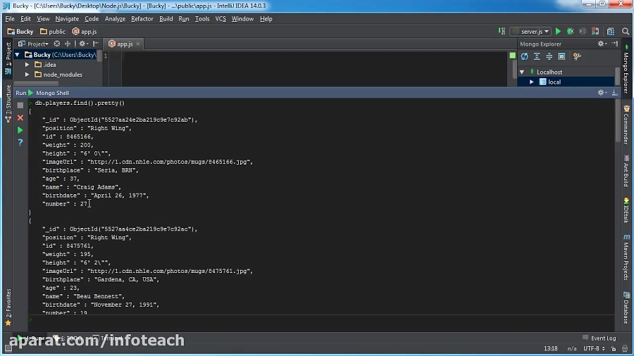 MongoDB Tutorial for Beginners - 4 - Updating, Removing, and Collections