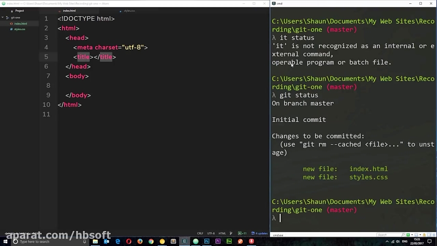 Git GitHub Tutorial for Beginners #6 - Making Commits