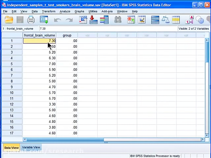 Independent T test SPSS Example 1 independent-t-test-spss-example-1
