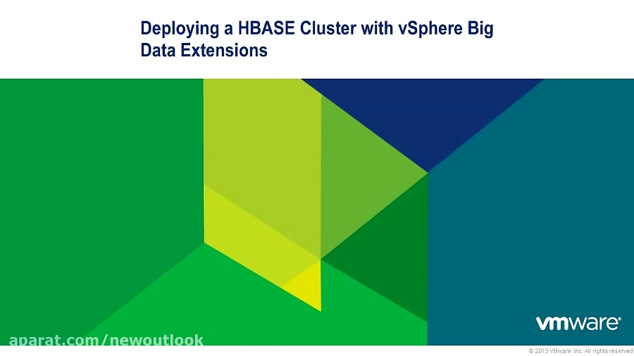 Deploying an HBASE Cluster with the VMware vSphere Big Data Extensions