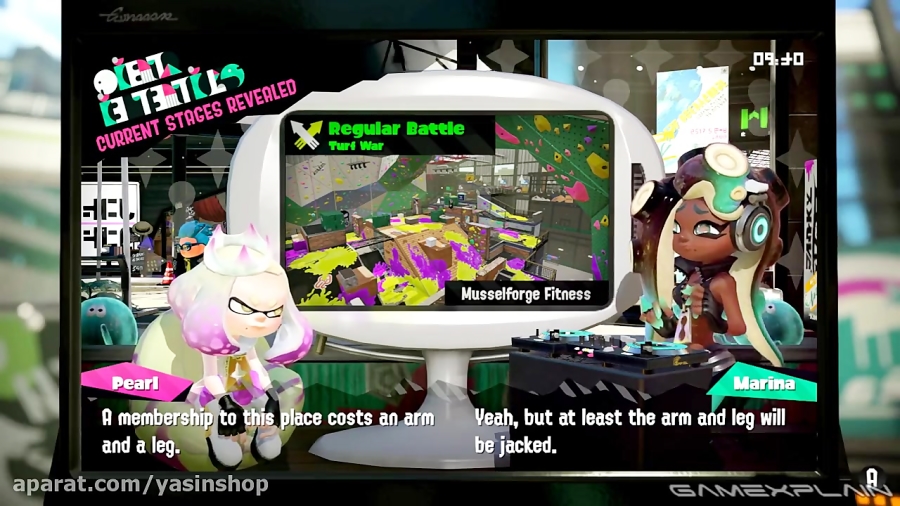 گیم پلی بازی Splatoon 2