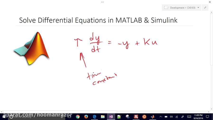 Solve Differential Equations in MATLAB and Simulink Solve Differential Equations in MATLAB and Simulink