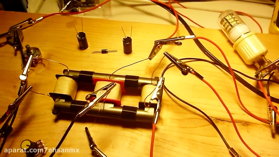 Bi-toroid Transformer replication (over unity transformer)