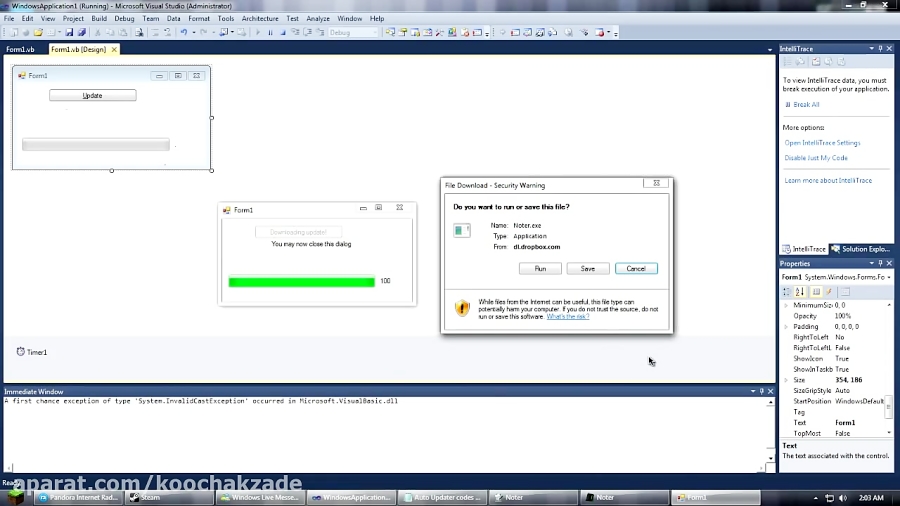 [HOW TO]Make a auto updater for your program in VB[UPDATE]