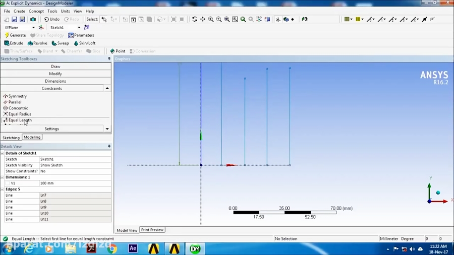 ANSYS Tutorials | Ball penetrating analysis | Explicit Dynamics