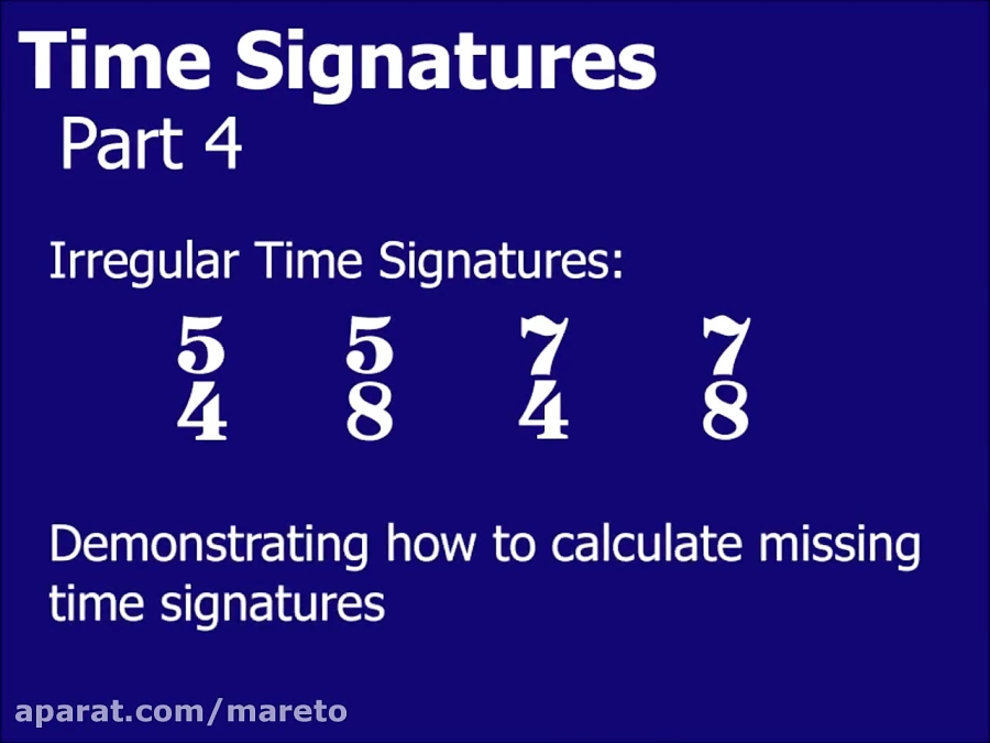 Time Signatures Part 4: Irregular Time Signatures (Music Theory)