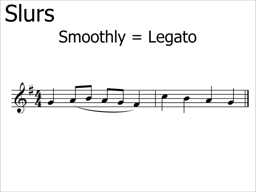 Slurs and Ties Explained - Music Theory